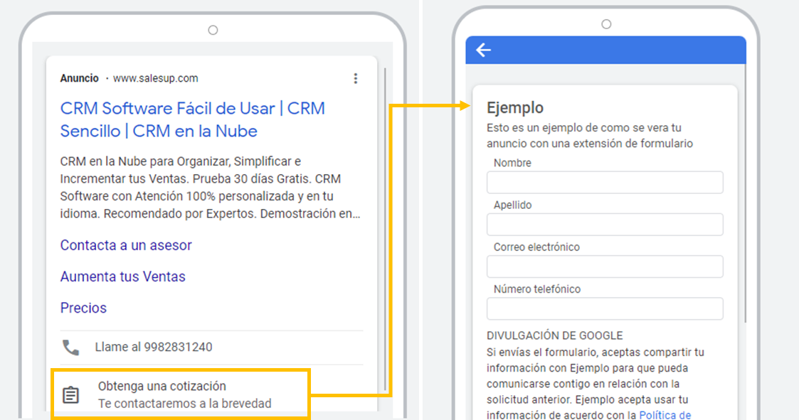 Extensión de Formulario Google Ads: Guía Completa 2025
